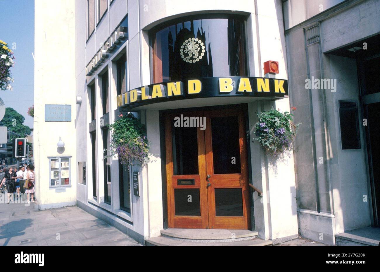 Surrey - Guildford, Midland Bank Stock Photo - Alamy