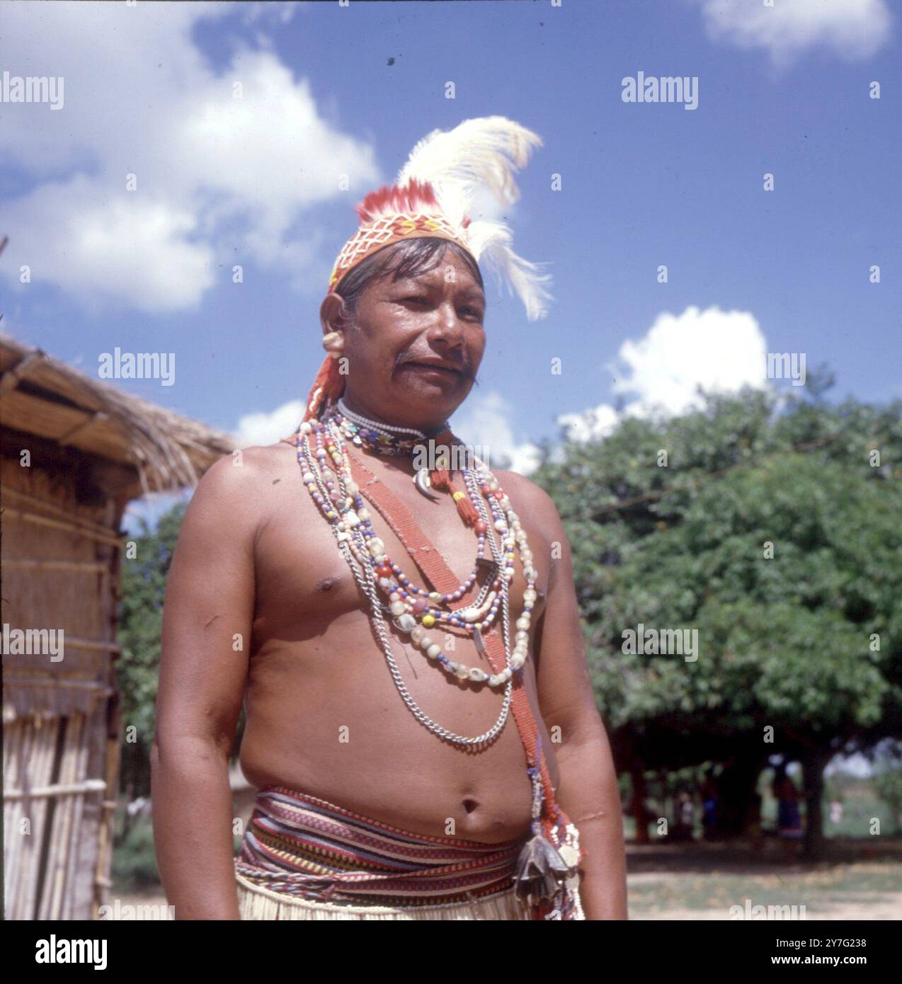 Paraguay Chaco Boreal Maka Indians Stock Photo Alamy