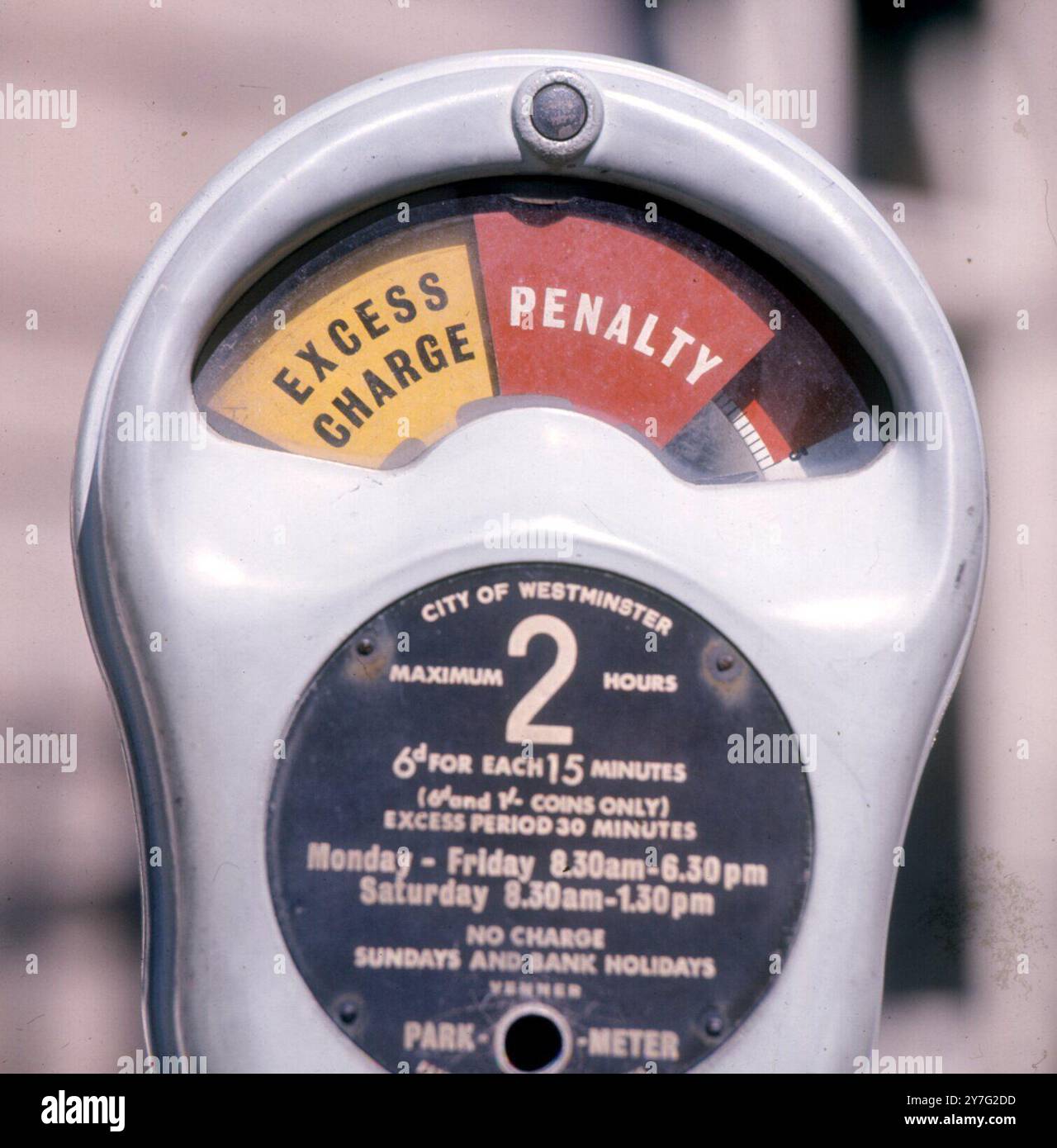 A London Parking Meter Stock Photo - Alamy