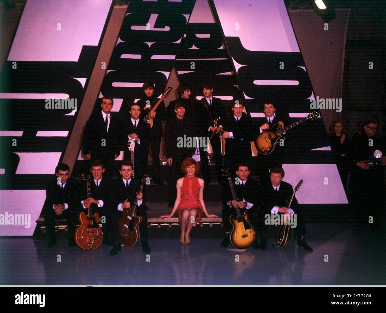 Merseybeat pop groups ; Beatles , Searchers , Billy J Kramer , Dakotas ...