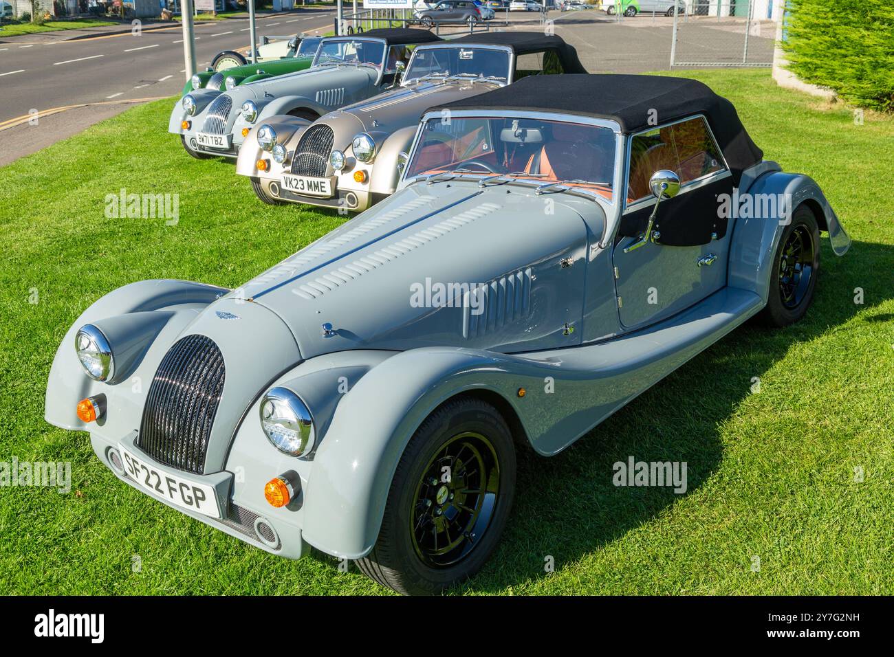 The Morgan Plus Four is a roadster produced by the British car ...