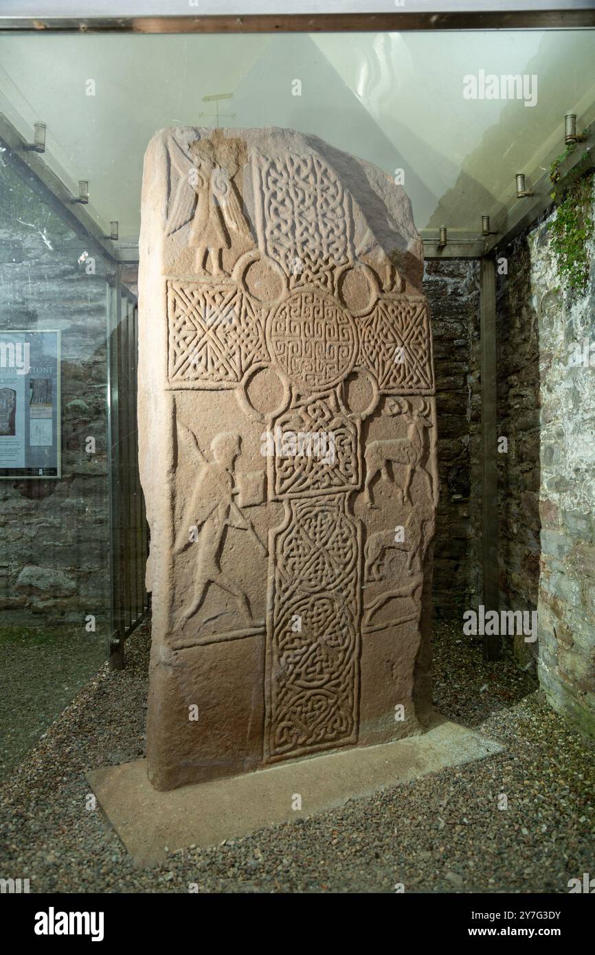 Eassie cross slab hi-res stock photography and images - Alamy
