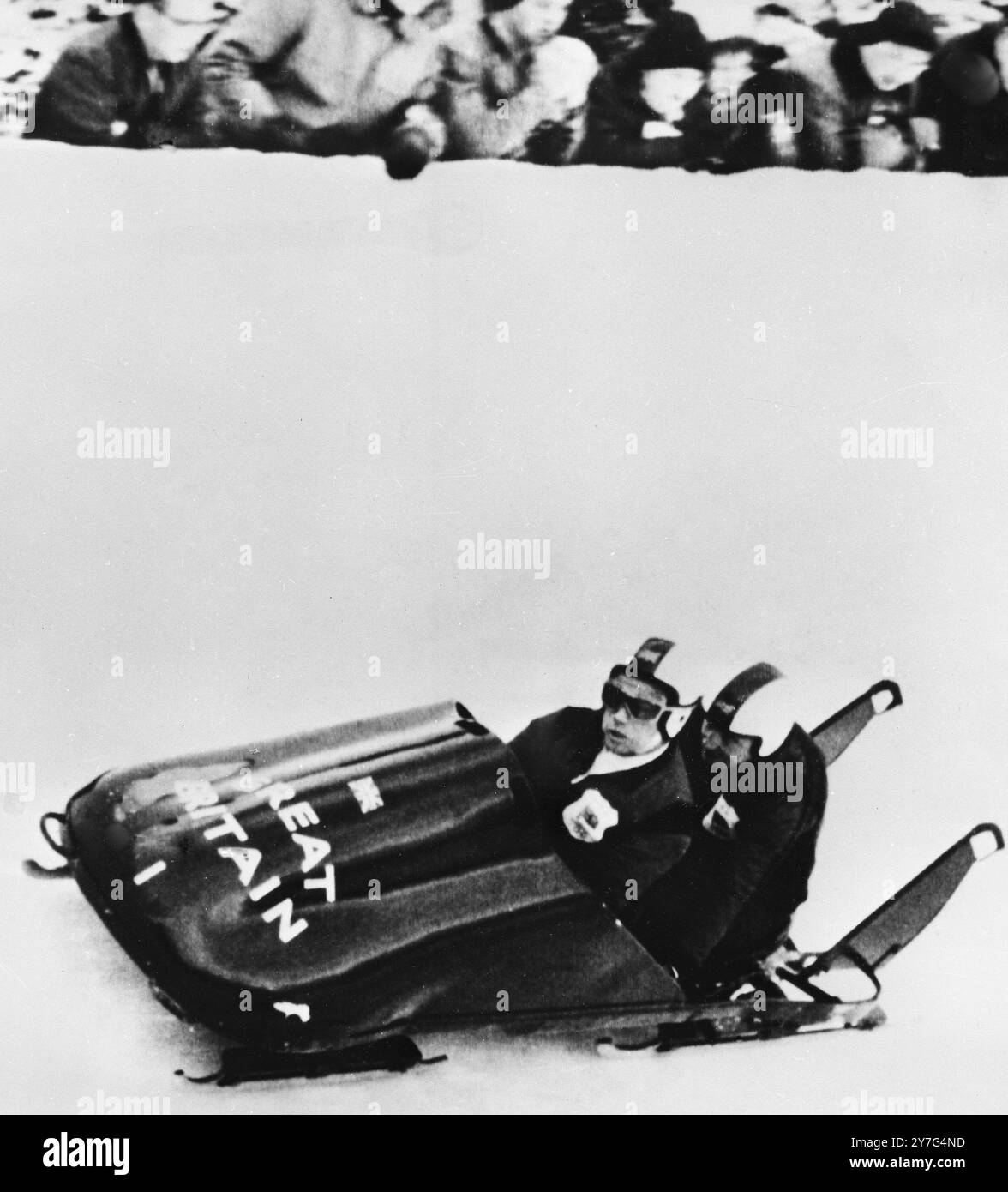 Gold medal for British bob team The British two man bob team of driver ...