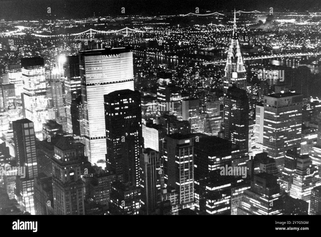NEW YORK EMPIRE STATE BUILDING ; 30 DECEMBER 1964 Stock Photo - Alamy