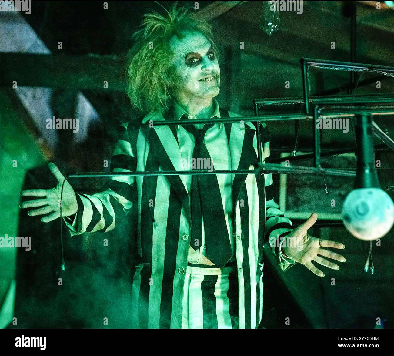 BEETLEJUICE BEETLEJUICE 2024 film with Michael Keaton Stock Photo - Alamy