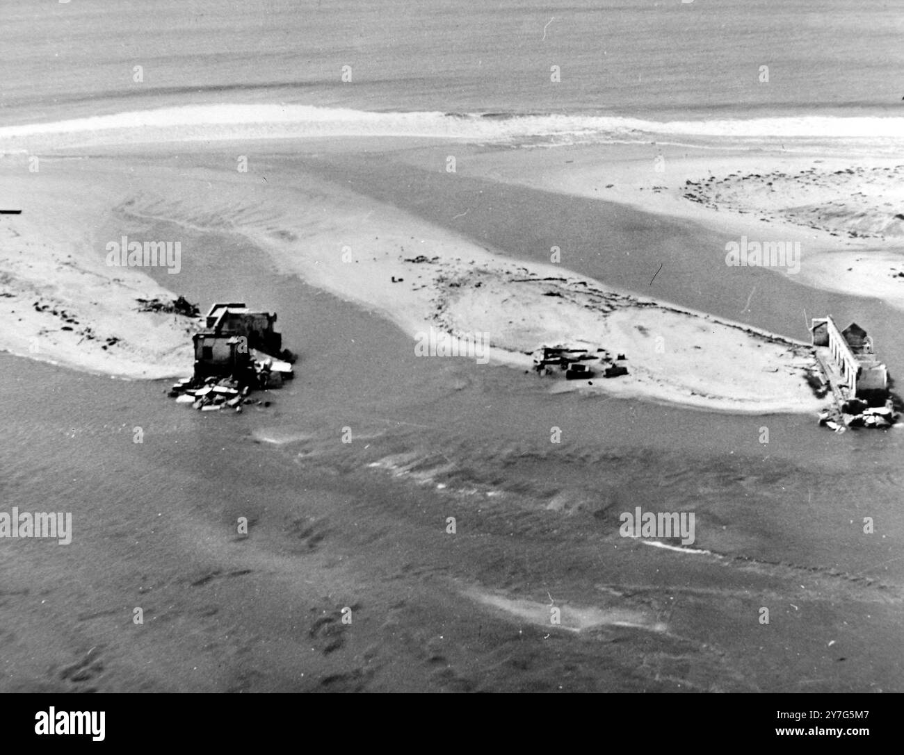TIDAL WAVE RAMESWARAM AERIAL VIEW SUFFERED CYCLONE TIDAL WAVE ; 29 ...