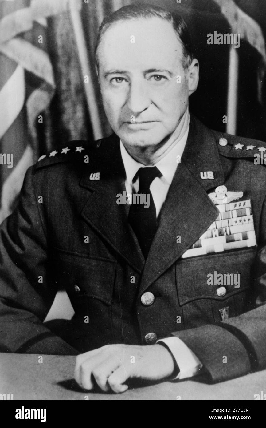 GENERAL JOHN MCCONNELL SUCCEDED LEMAY CURTIS AS AIR FORCE CHIEF IN ...