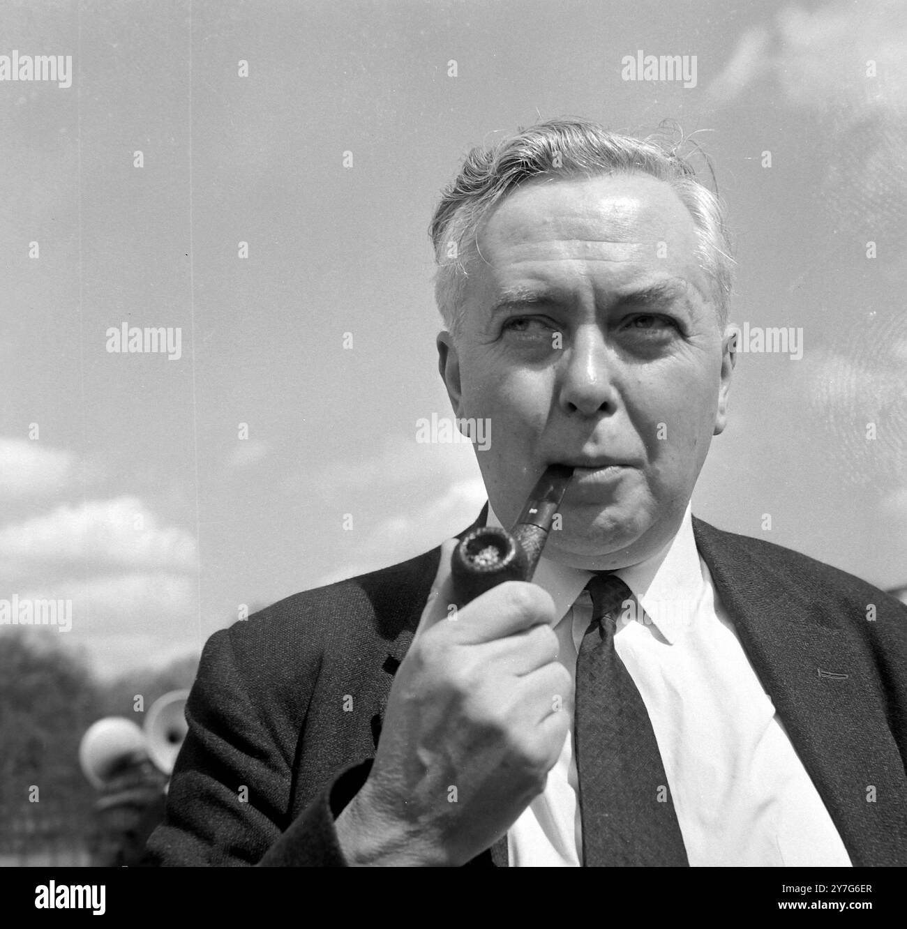 Harold wilson 1964 Black and White Stock Photos & Images - Alamy