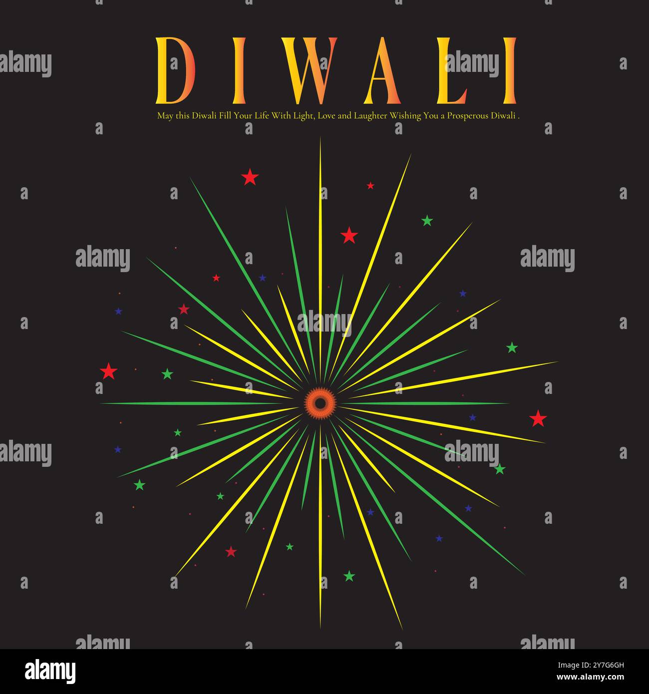 Vector diwali design fireworks hi-res stock photography and images - Alamy