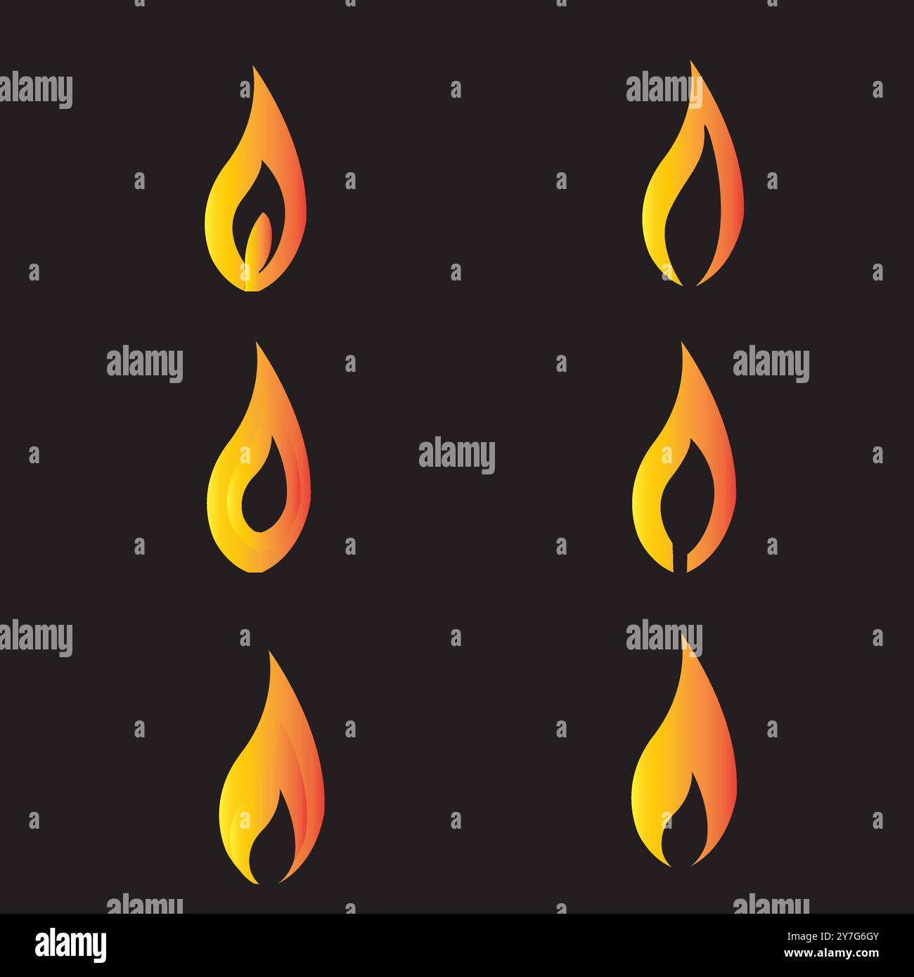 Flame depiction hi-res stock photography and images - Alamy