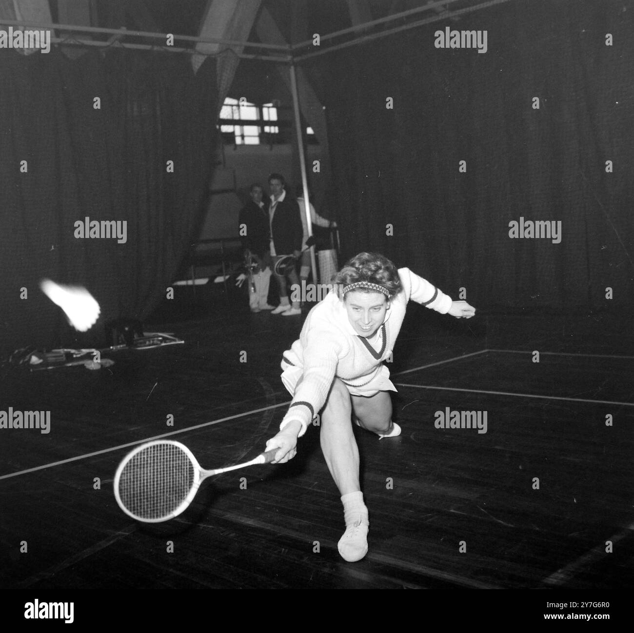 BADMINTON MISS URSULA SMITH ENGLISH FINALIST IN LONDON ; 19 DECEMBER ...