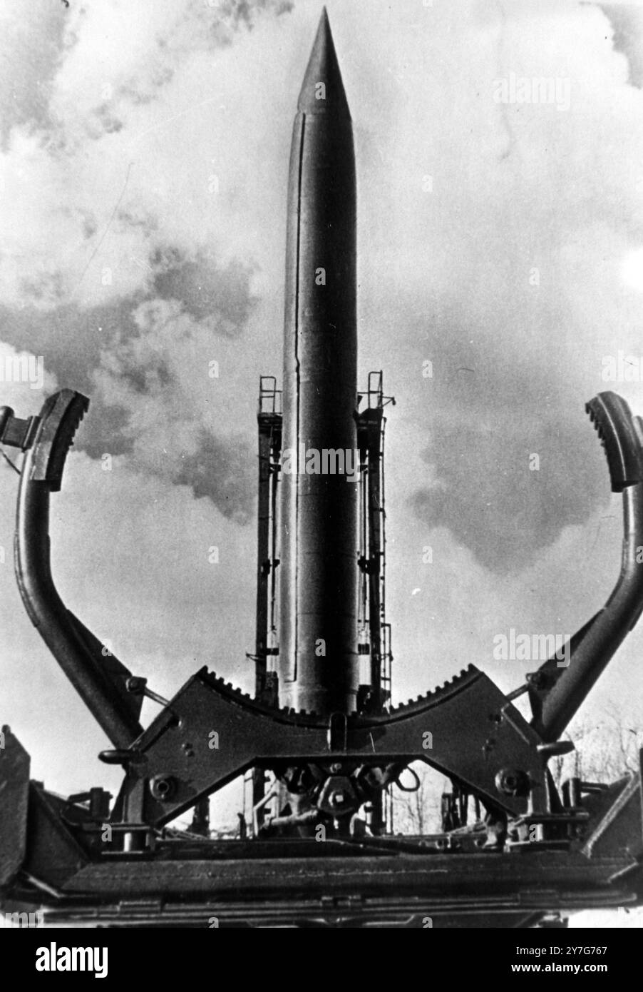 GUIDED MISSILE AND ROCKETS SOVIET ROCKET PICTURES IN MOSCOW ; 16 ...
