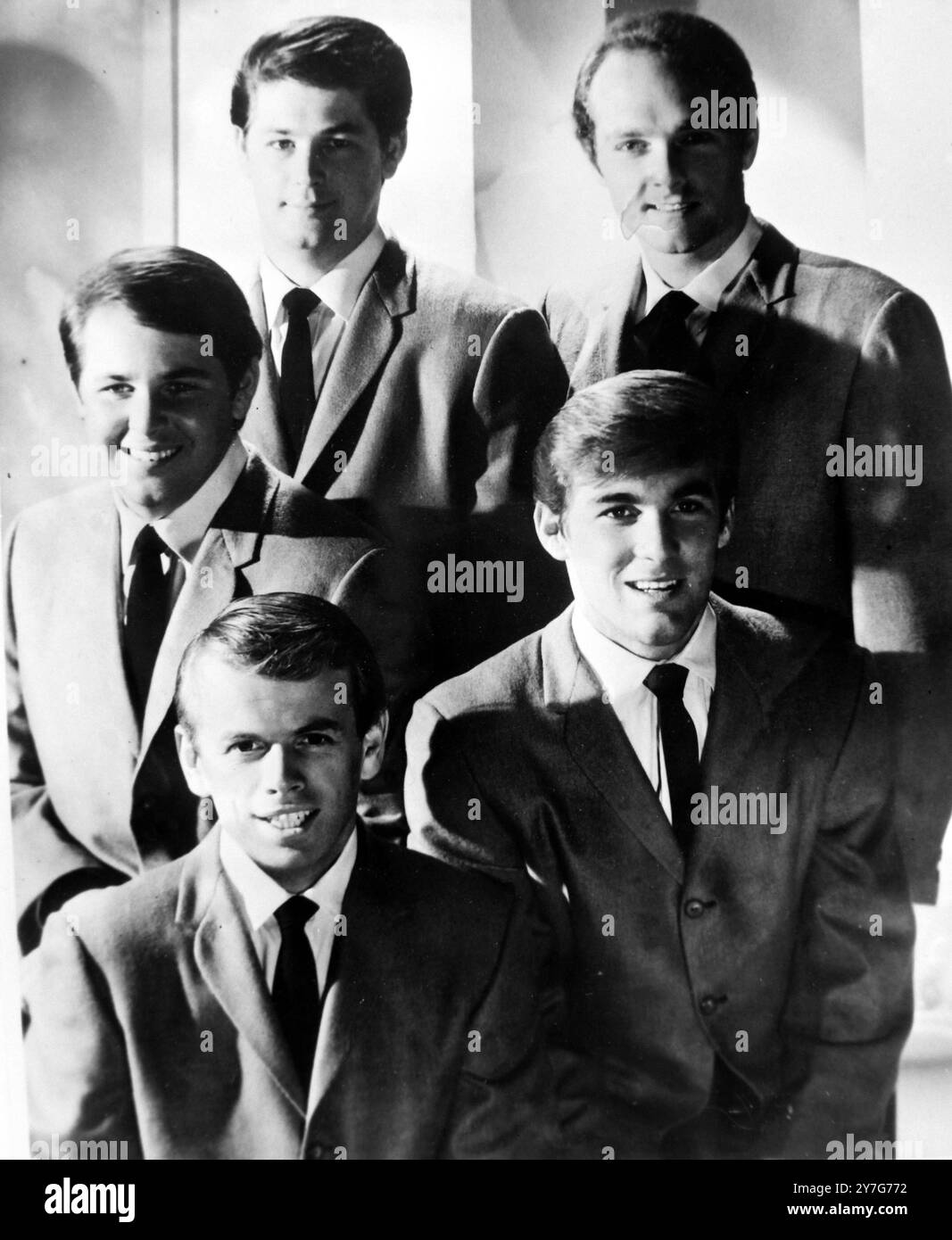 THE BEACH BOYS POP GROUP / ; 16 DECEMBER 1964 Stock Photo - Alamy