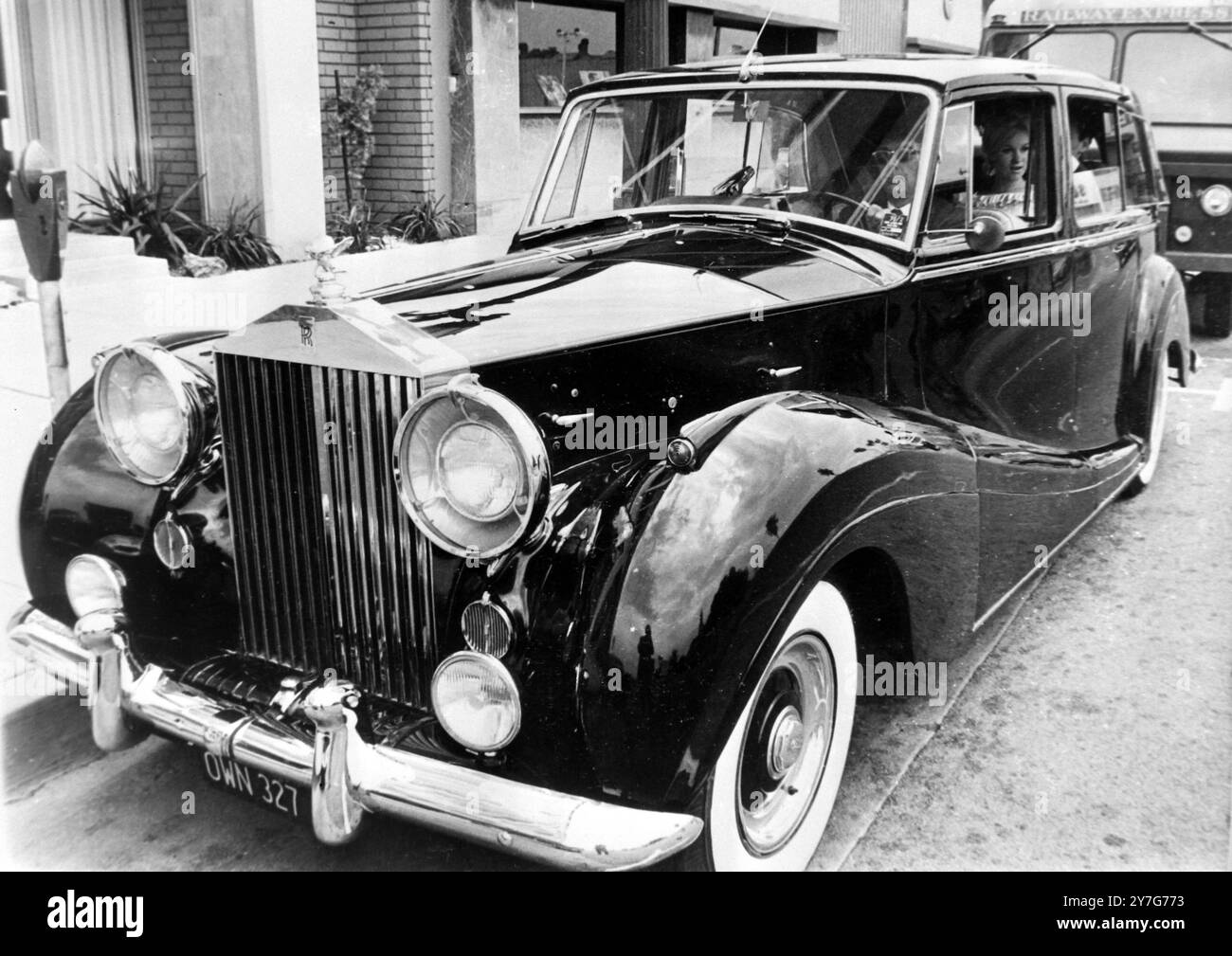Rolls royce picture Black and White Stock Photos & Images - Alamy