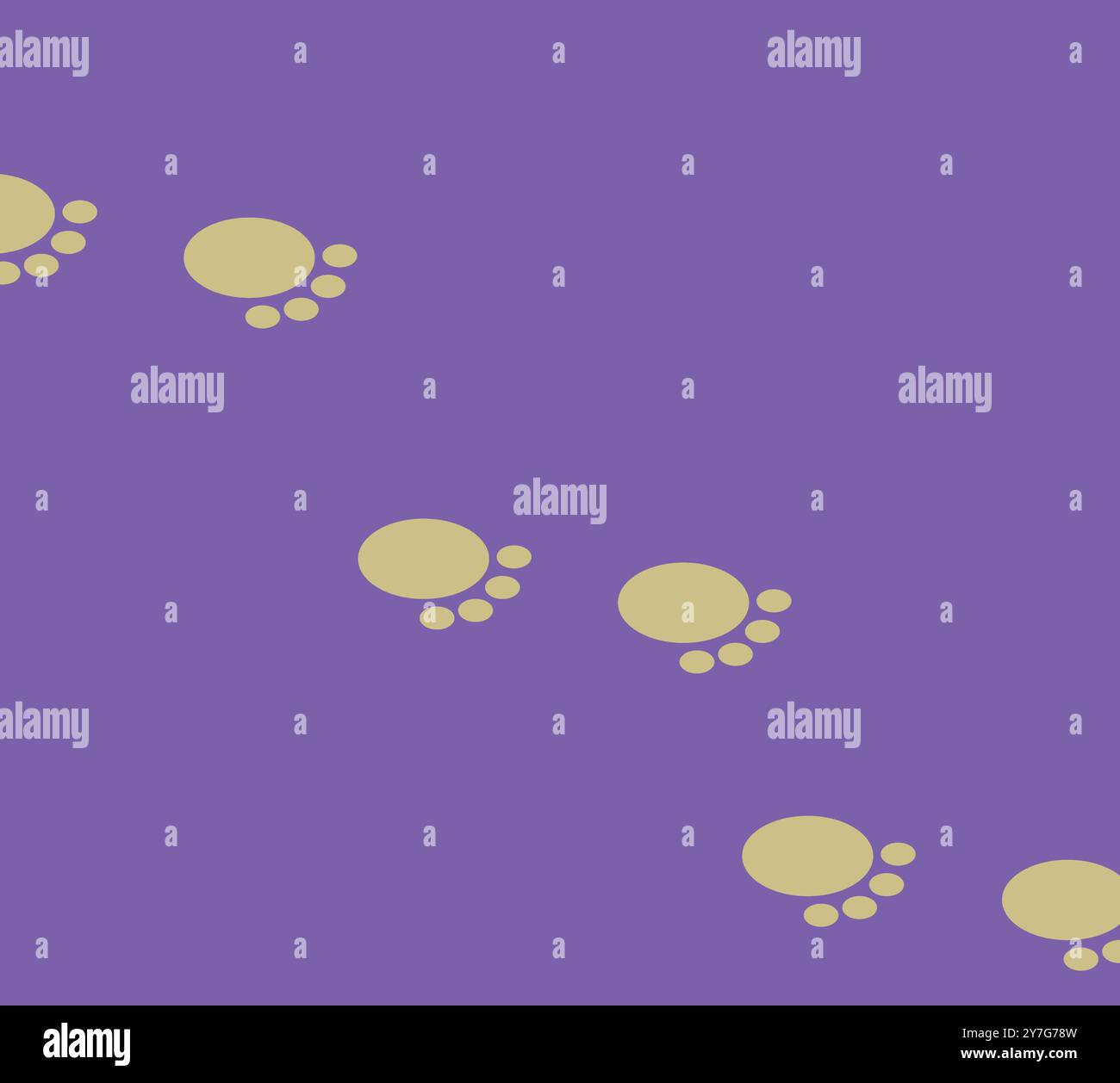 cat animal tracks with four toes Stock Photo - Alamy