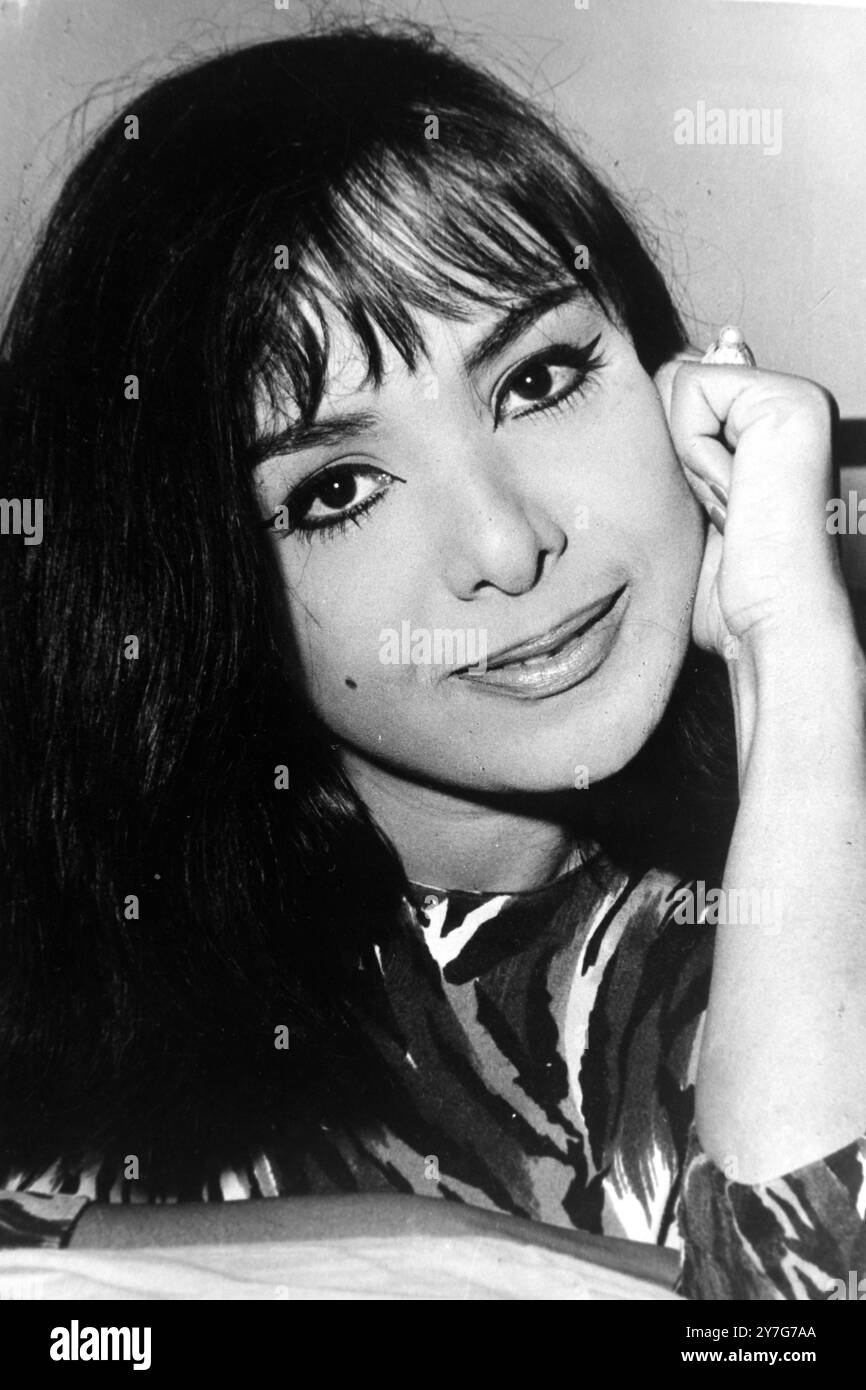 NAHED SABRY PORTRAIT / ; 15 DECEMBER 1964 Stock Photo - Alamy