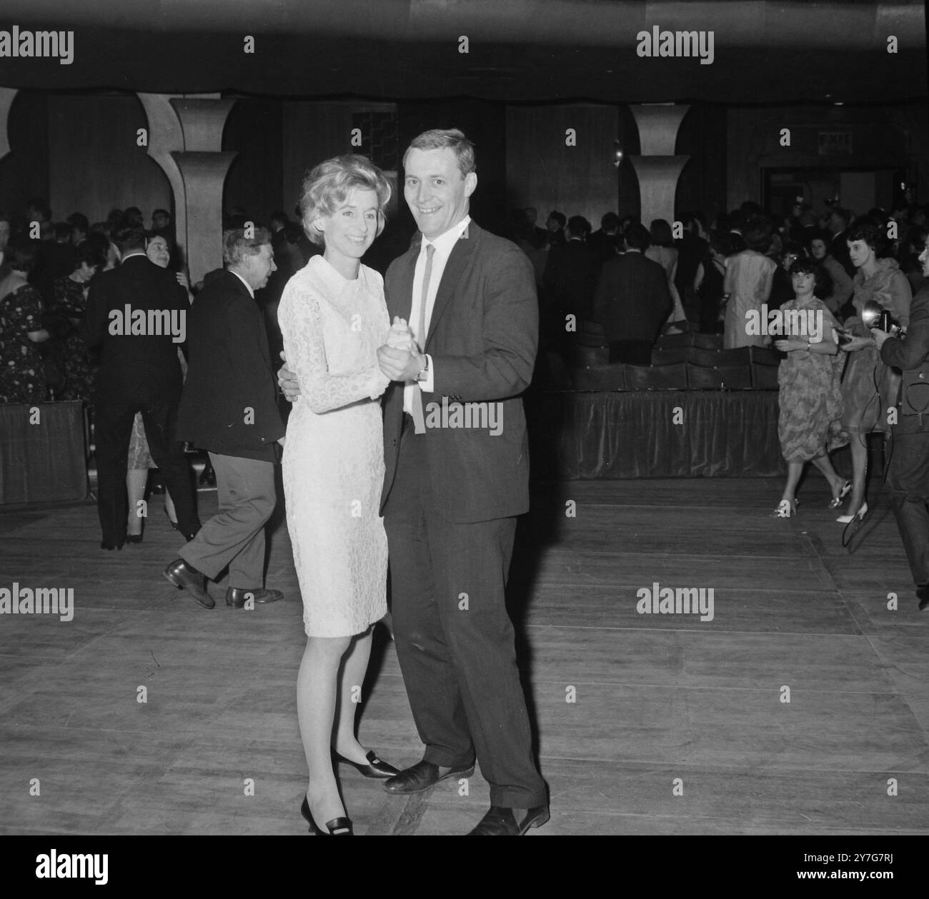 ANTHONY WEDGWOOD BENN WITH WIFE CAROLINE AT 63RD LABOUR PARTY ...
