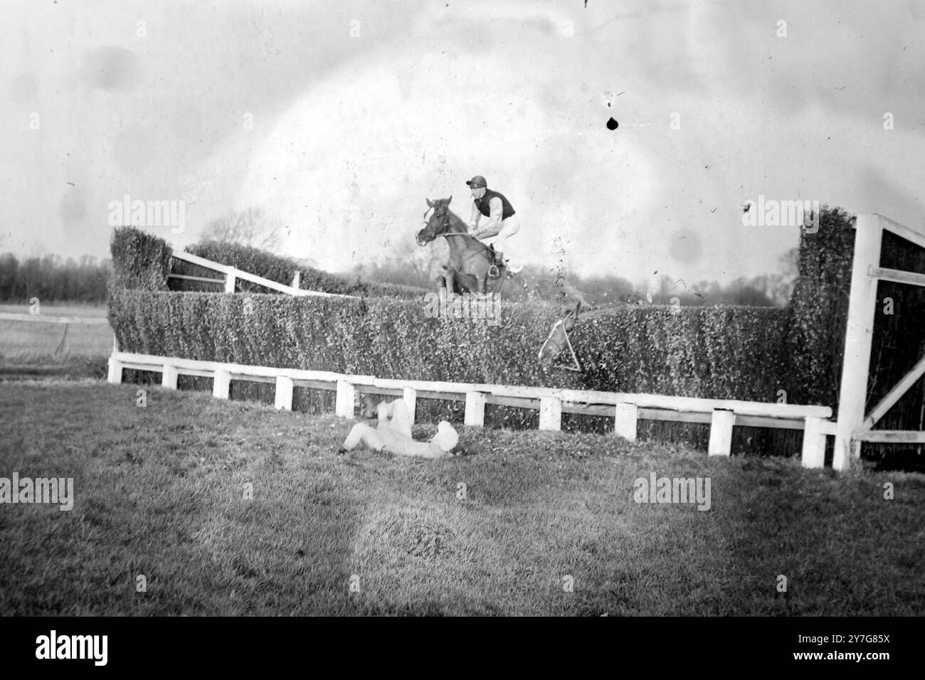 HORSE RACING WINDSOR BORDER PINK TIPS NORMAN OVER FENCE SOUTH HATCH ...
