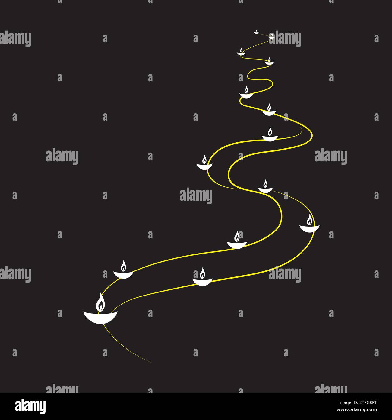 Modern celebration diwali Stock Vector Images - Alamy