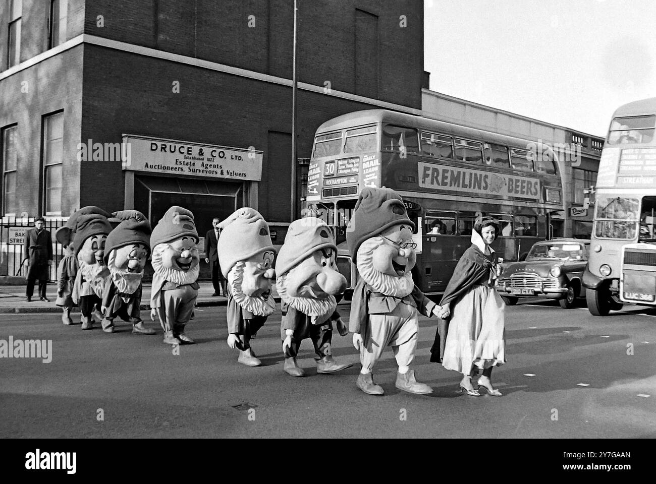 Bus disney Black and White Stock Photos & Images - Alamy