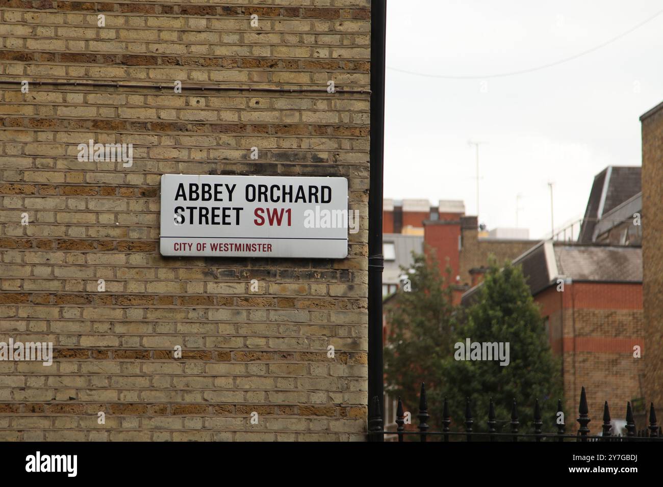 Abbey orchard street london hi-res stock photography and images - Alamy