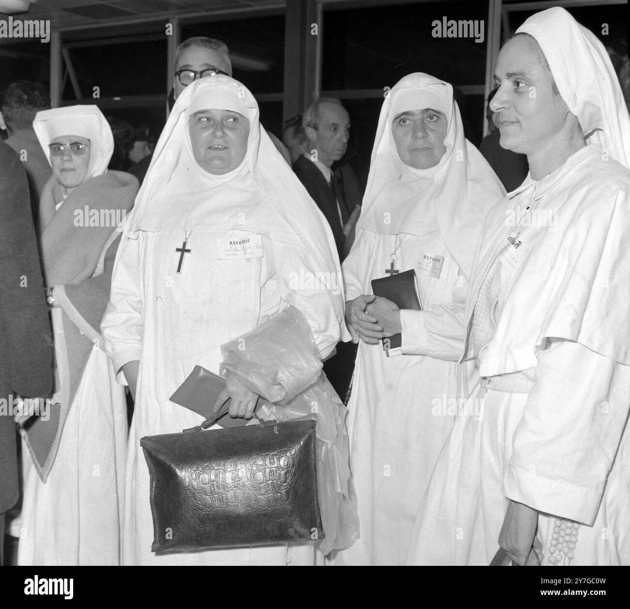 The old nuns head Black and White Stock Photos & Images - Alamy
