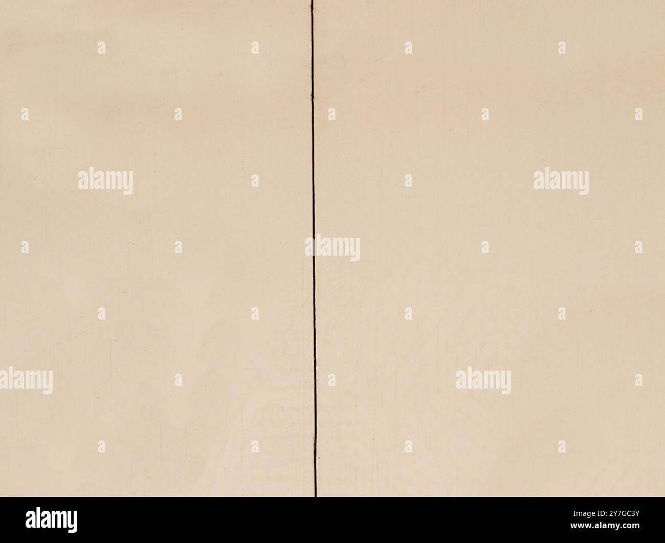 Background texture of a brown wall with a vertical straight crack in ...