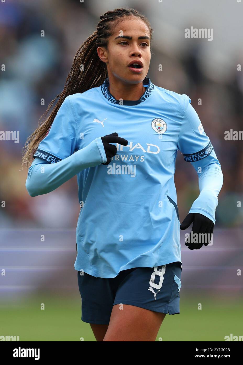 Manchester, UK. 29th Sep, 2024. Mary Fowler of Manchester City during ...