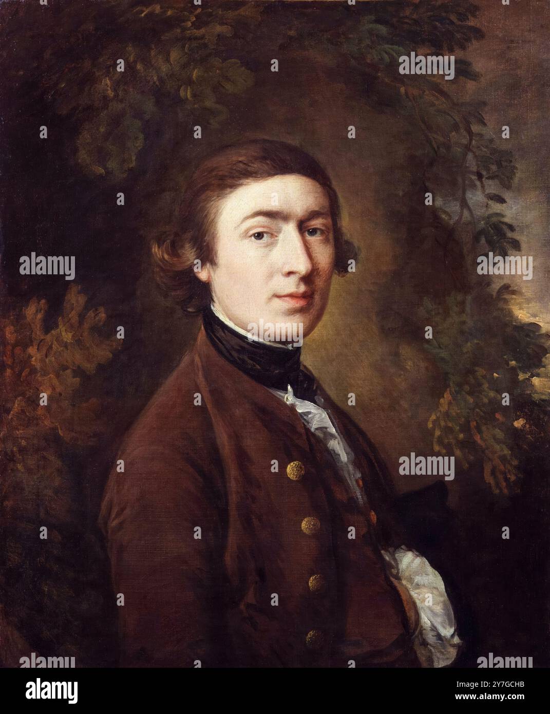 Thomas Gainsborough (1727-1788), Self Portrait painting of the English ...