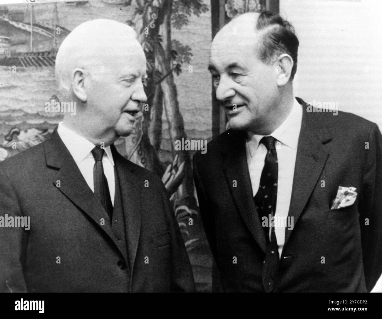 MEETINGS BRITISH FOREIGN SECRETARY PATRICK GORDON WALKER AND WEST ...