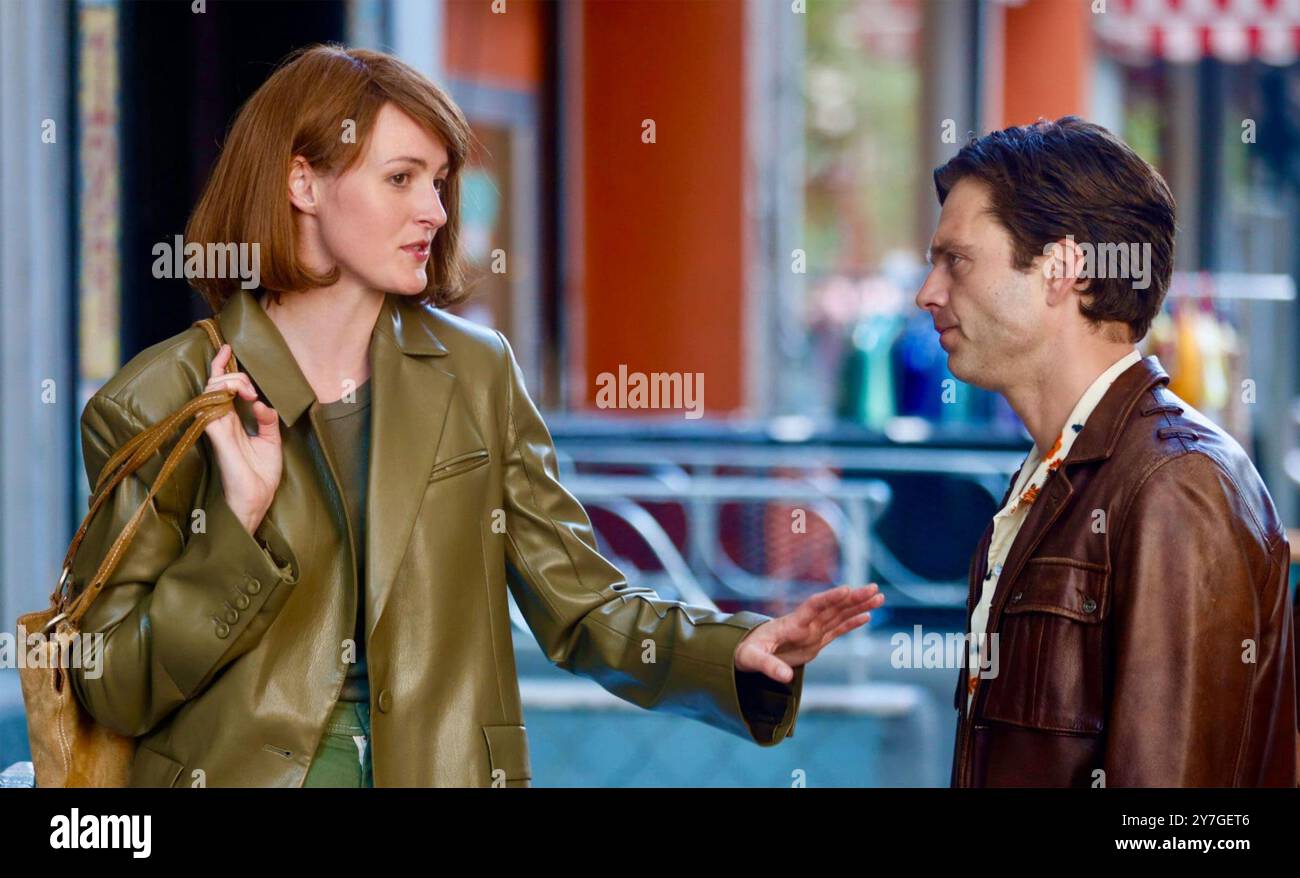 A DIFFERENT MAN 2024 A24 film with Renate Reinsve and Sebastian stan Stock Photo - Alamy