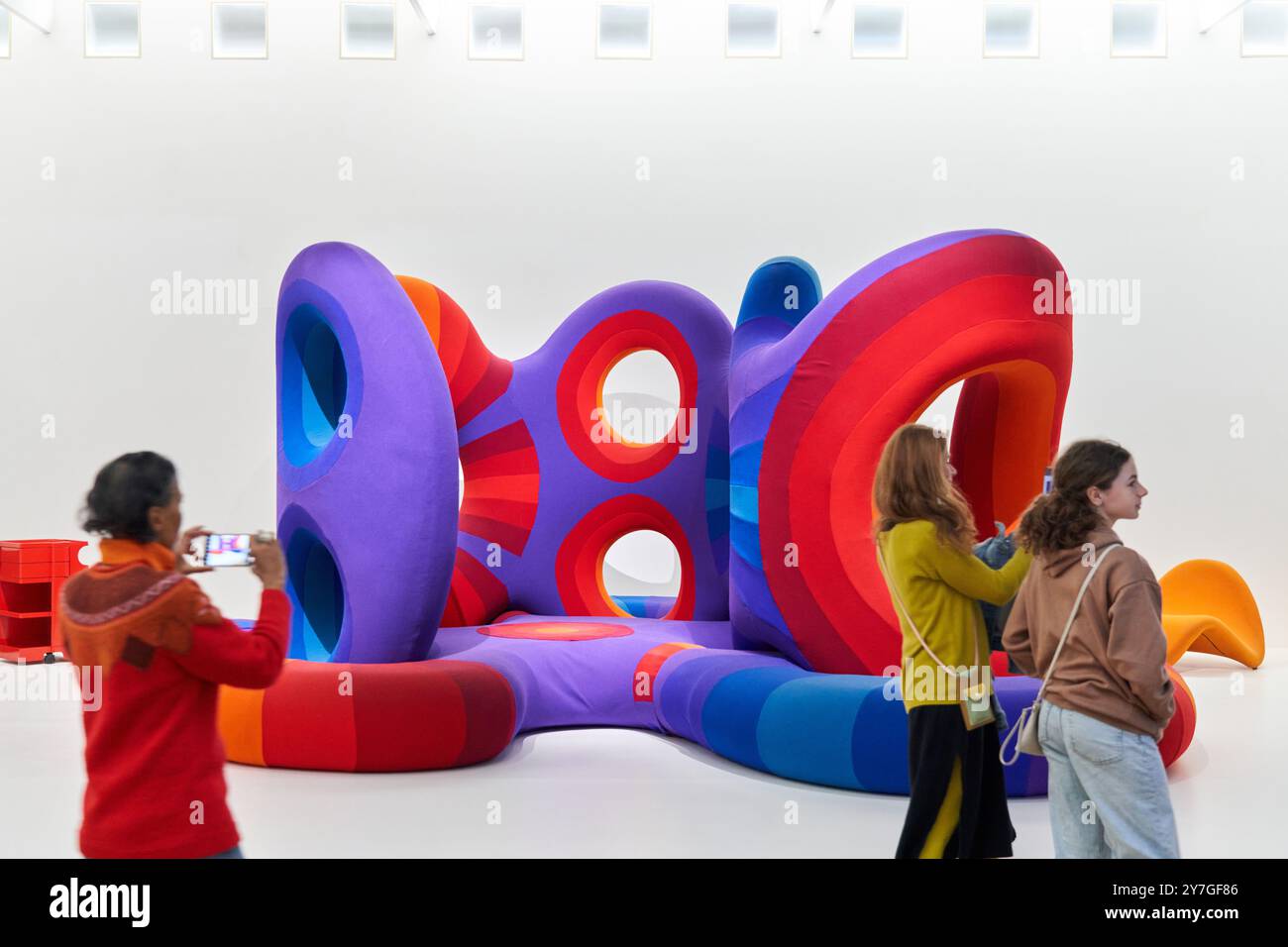 Siège Living Sculpture, 1970-1971, Verner Panton, 1926, Gamtofte ...