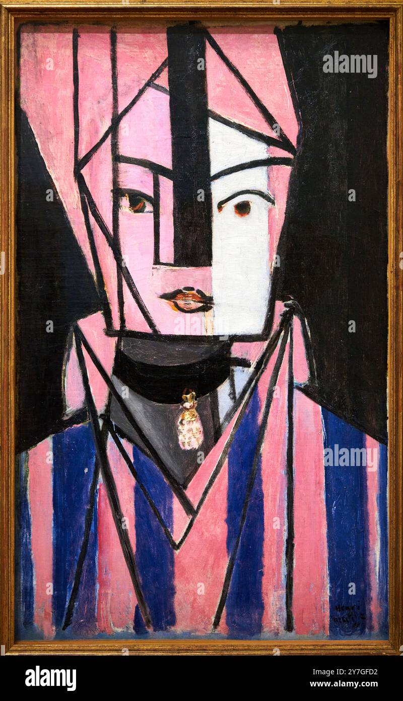 Tête blanche et rose, 1914, Henri Matisse, 1869, Le Cateau-Cambrésis ...