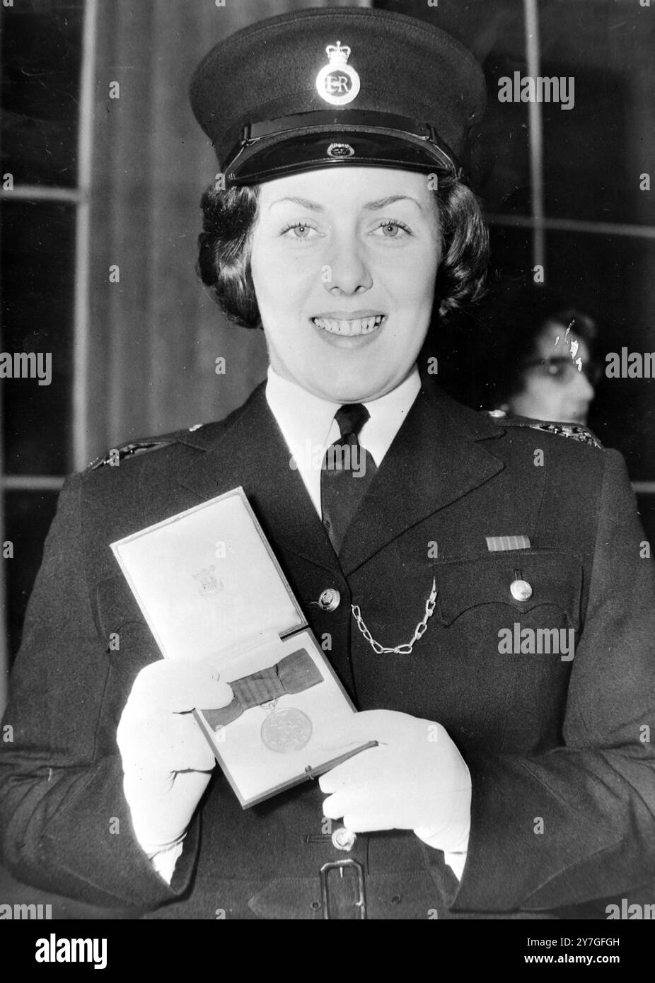 MARGARET CLELLAND POLICE GETS GEORGE MEDAL IN LONDON / ; 10 NOVEMBER ...