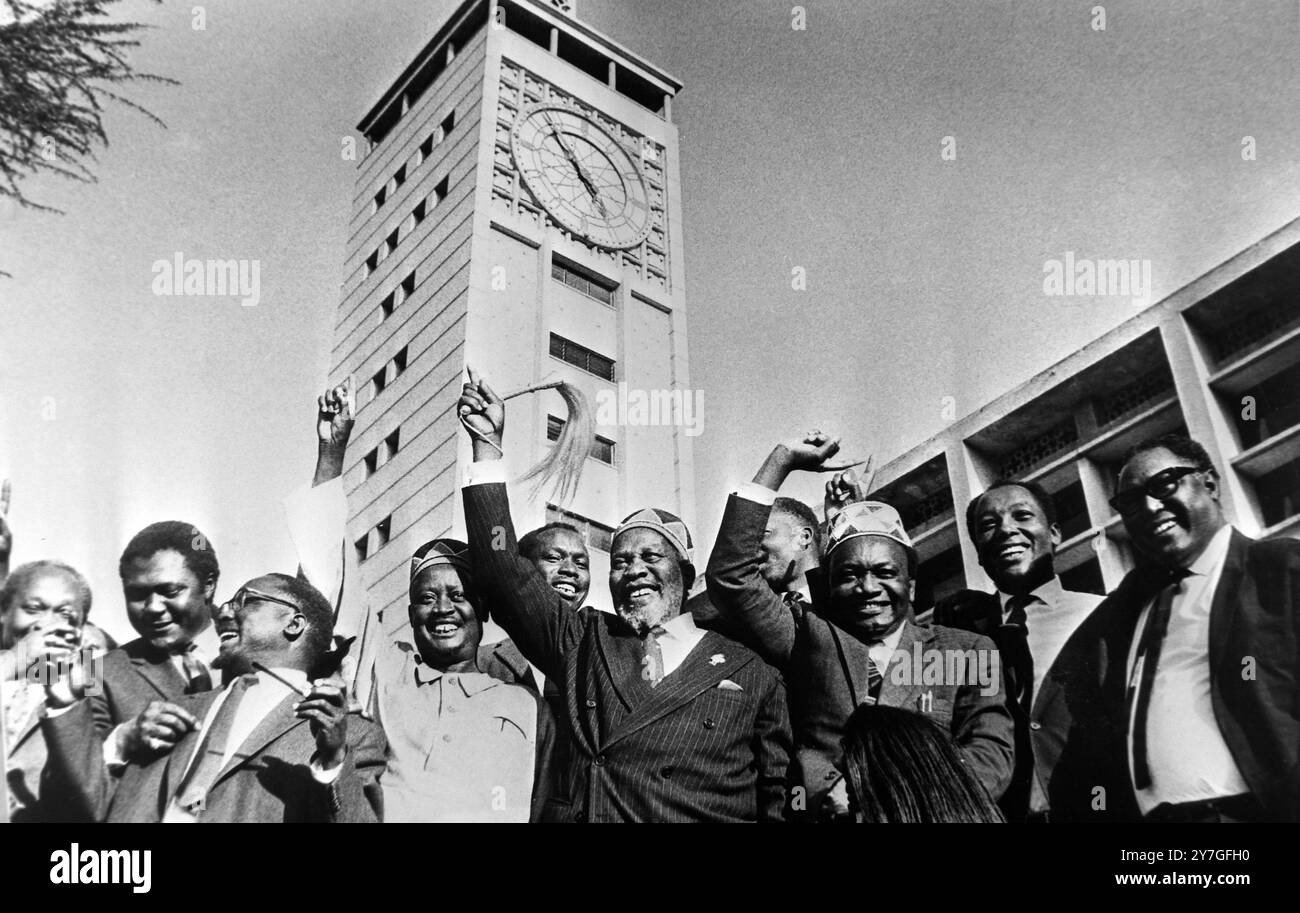 10 NOVEMBER 1964 Kenya becomes a one-party state when Ronald Ngala ...