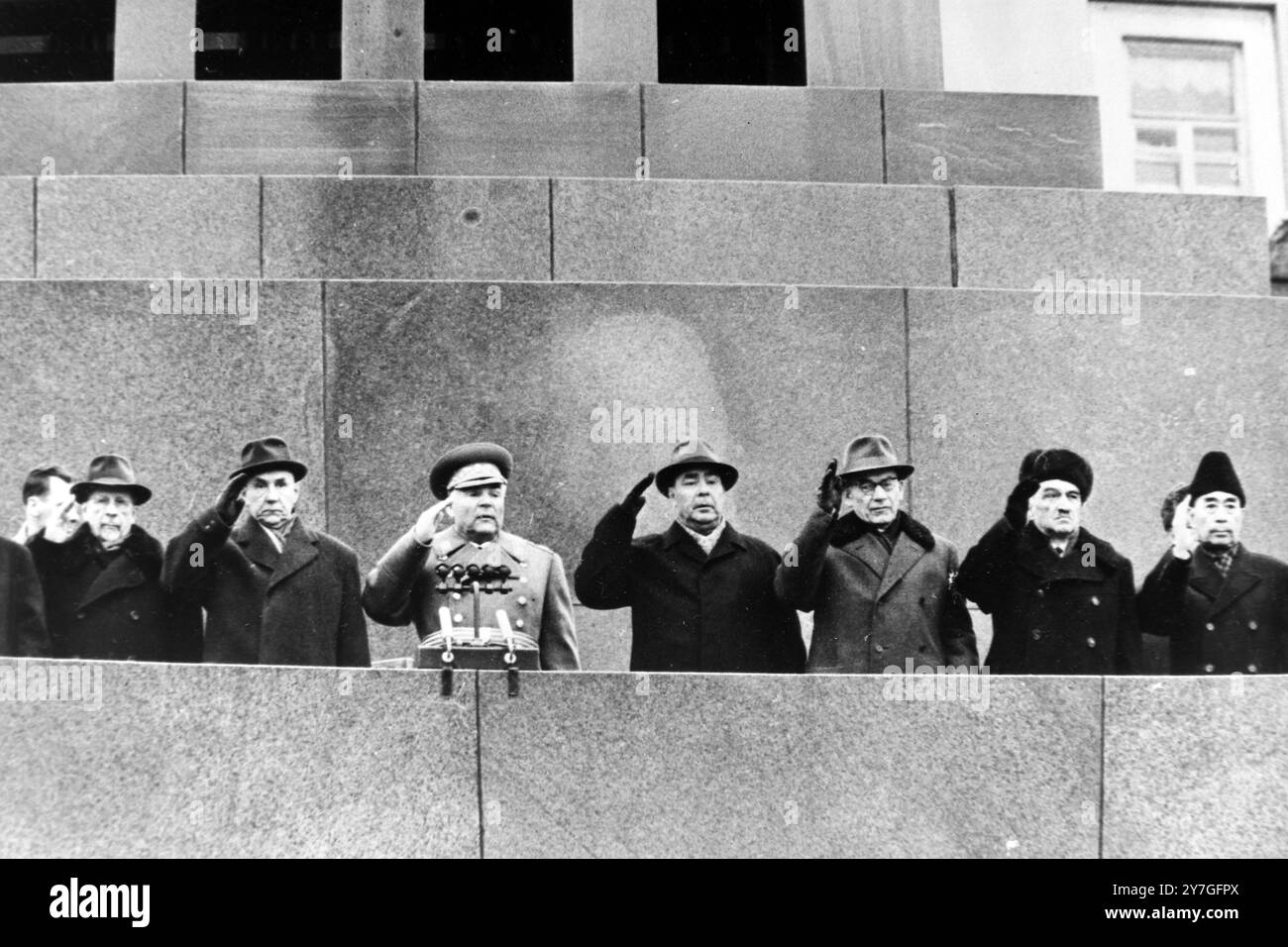 Soviet military parade Black and White Stock Photos & Images - Alamy