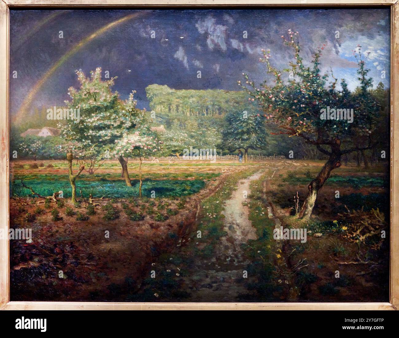 Spring 1868 1873 millet jean francois hi-res stock photography and ...