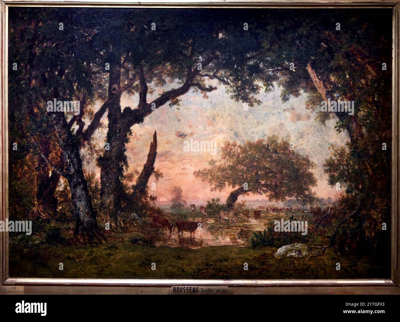 Théodore rousseau 1850 hi-res stock photography and images - Alamy