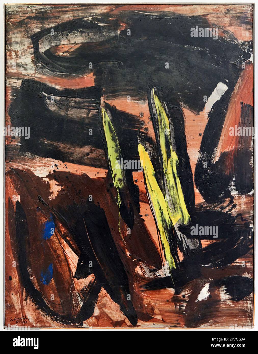 84-D, avril 1960, Gérard Schneider, 1896, Sainte-Croix (Suisse) - 1986 ...