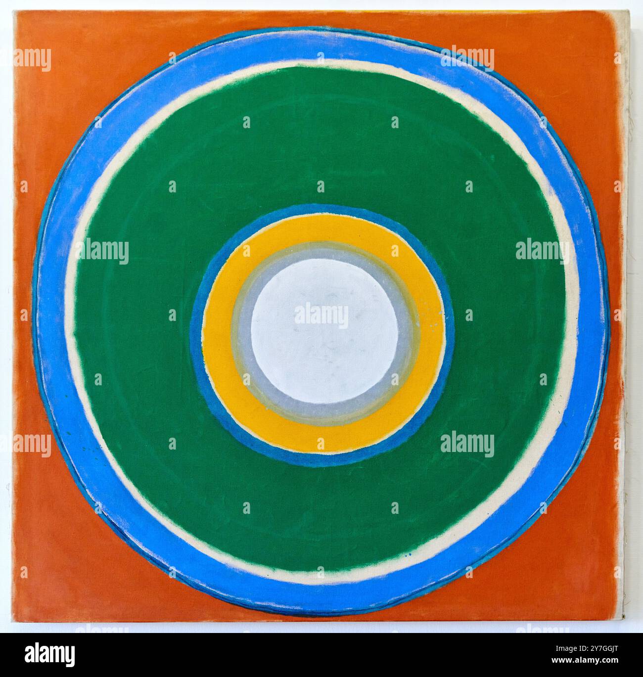 First, 1958, Kenneth Noland, 1924, Ashville (États-Unis) - 2010, Port ...