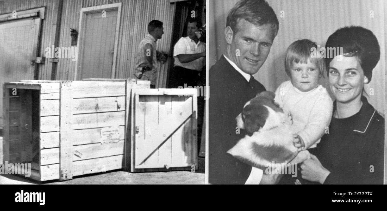 REG SPIERS WITH WIFE CATHERINE AND DAUGHTER JOANNE IN ADELAIDE ...