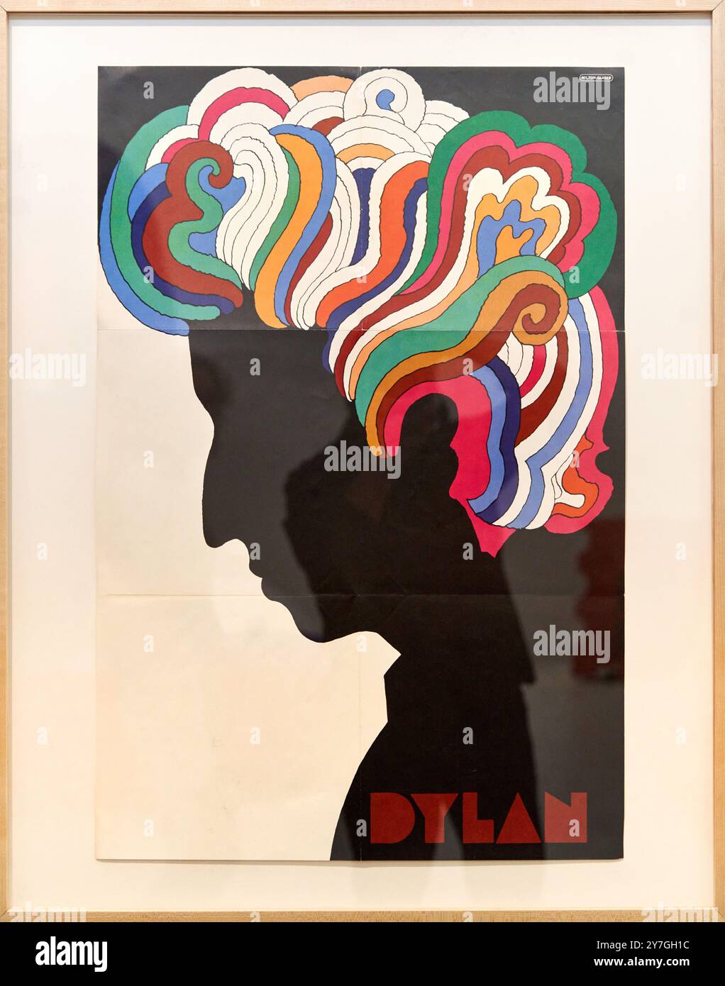 Dylan, 1966, Milton Glaser, 1929, New York (États-Unis) - 2020, New ...