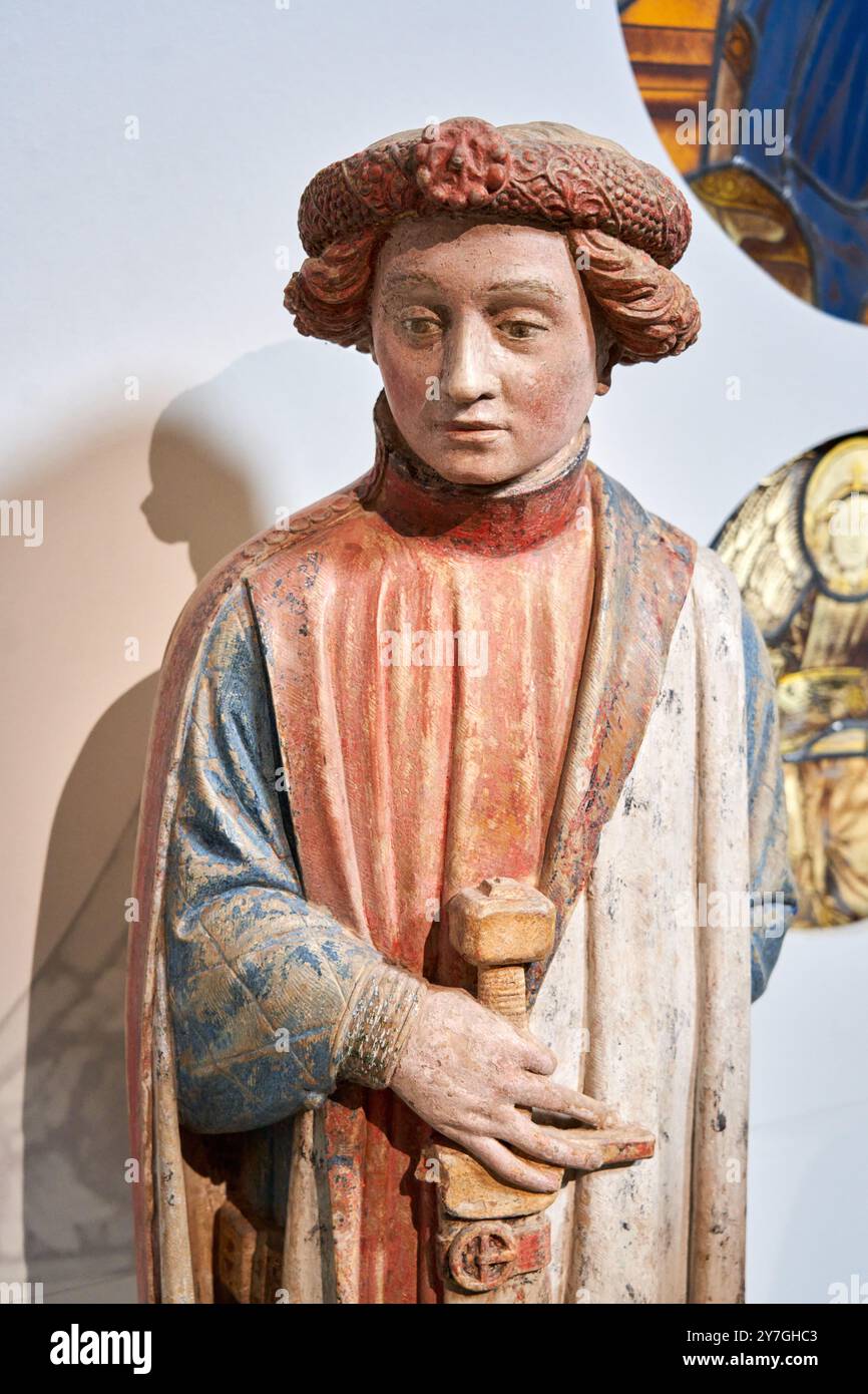 Saint Symphorien, dit Louis de Châtillon Bourges, 1420-1440, Pierre ...