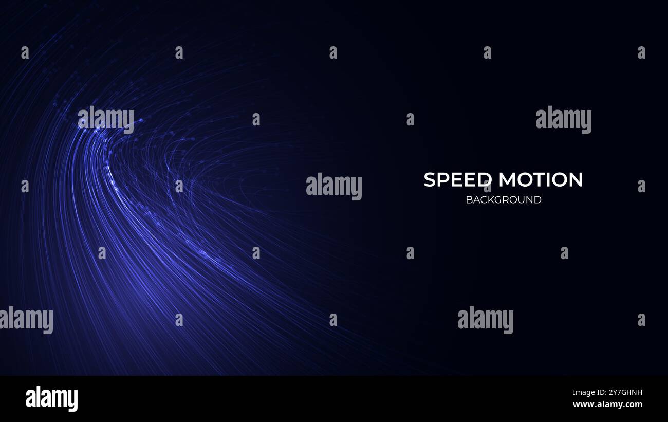 Motion Abstract Neon Threads Background. Color Line Lights Background ...