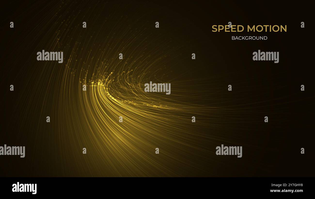 Motion Abstract Neon Threads Background. Color Line Lights Background ...