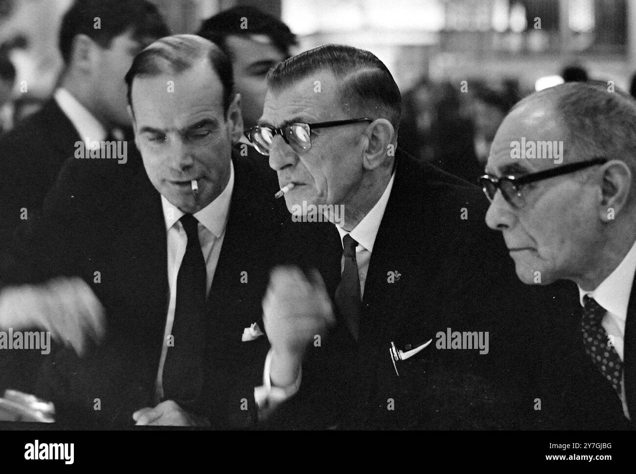 MOTOR SHOW AT EARLS COURT IN LONDON ; 28 OCTOBER 1964 Stock Photo - Alamy
