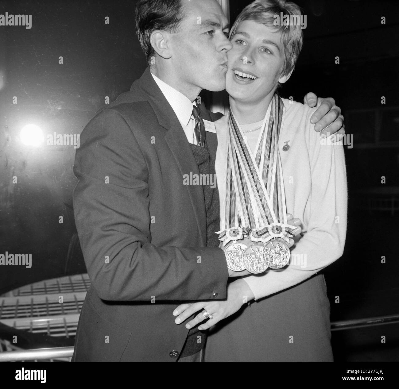 Mary rand 1964 Black and White Stock Photos & Images - Alamy