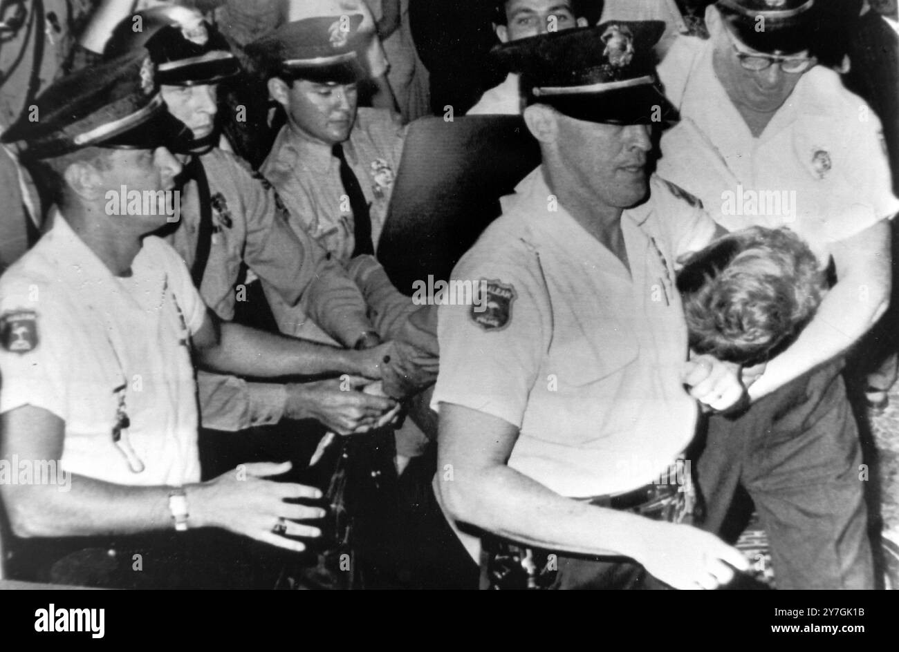 Police removed Black and White Stock Photos & Images - Alamy