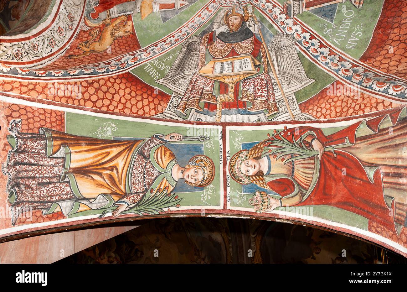 Italy Piedmont Province of Novara Orta - San Giulio Island - basilica ...