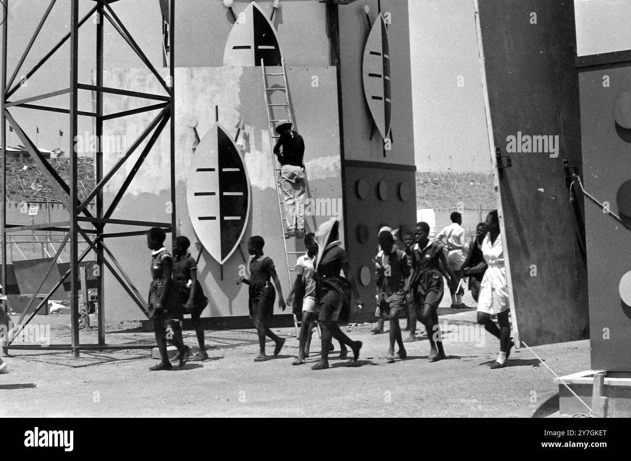 INDEPENDENCE NORTHERN RHODESIA BECOMES ZAMBIA ; 22 OCTOBER 1964 Stock ...